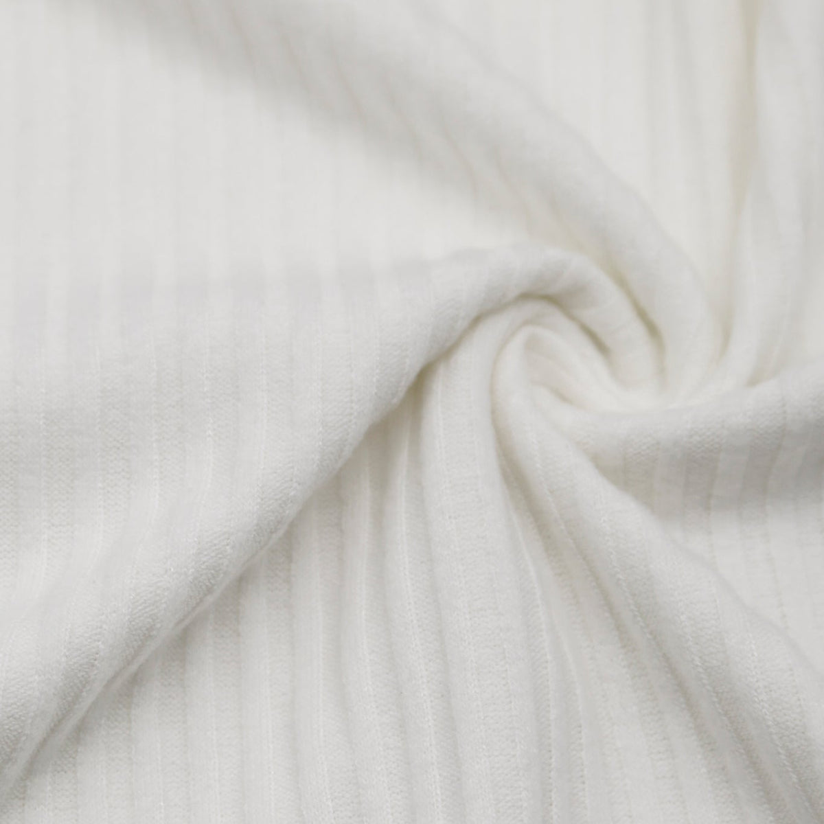 4x3, White Brushed Rib Knit Fabric – Boho Fabrics