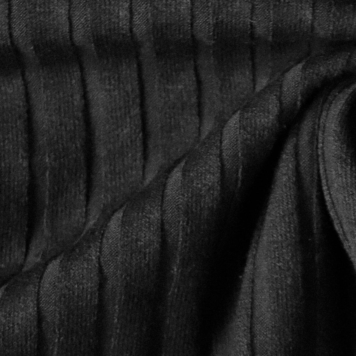 1 Yard Last Cuts! 8x4, Black Wide, Rib Knit Fabric – Boho Fabrics