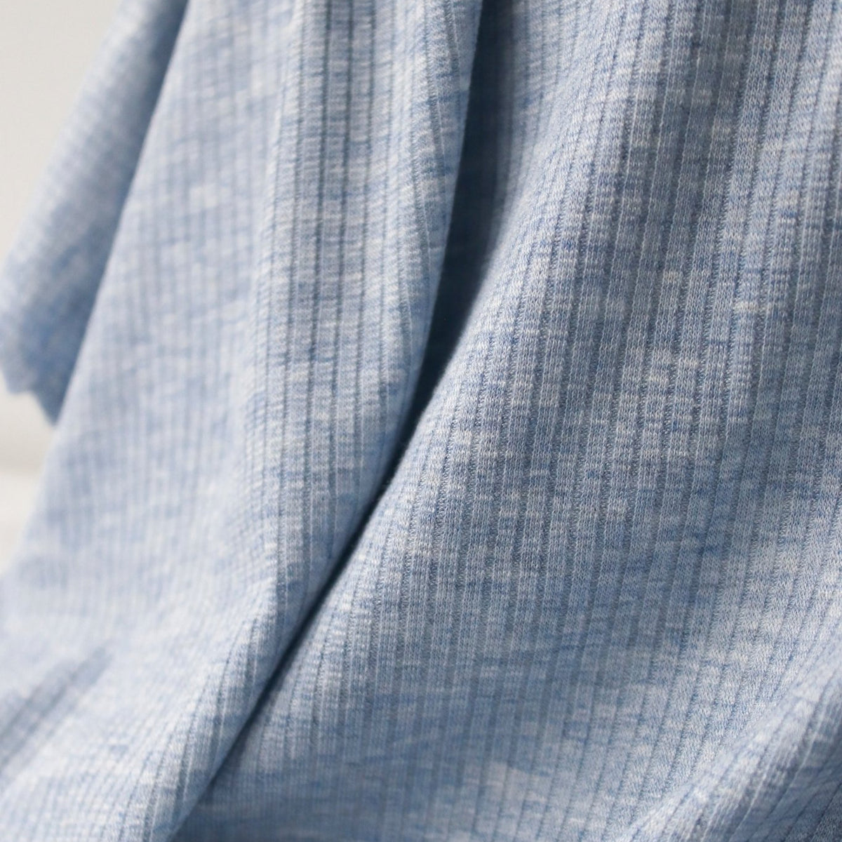 Allure Blue , Rib Knit Fabric – Boho Fabrics