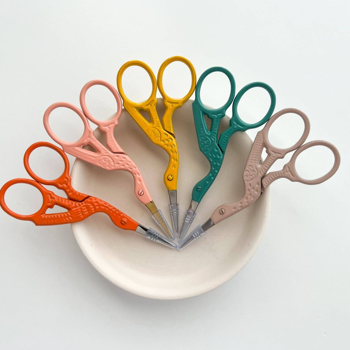 Bird scissors, small sewing scissors, stork scissors – Boho Fabrics