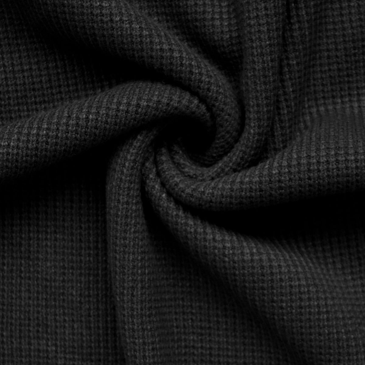 Black Cable Rib, Luxe Sweater Knit Fabric – Boho Fabrics