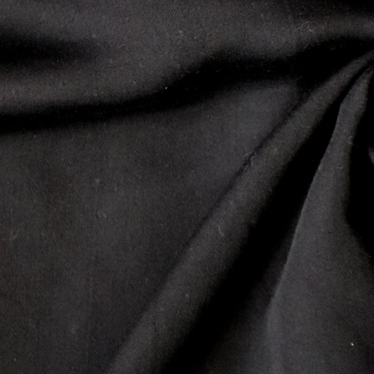 Black Rayon Challis Woven Solid - Boho Fabrics