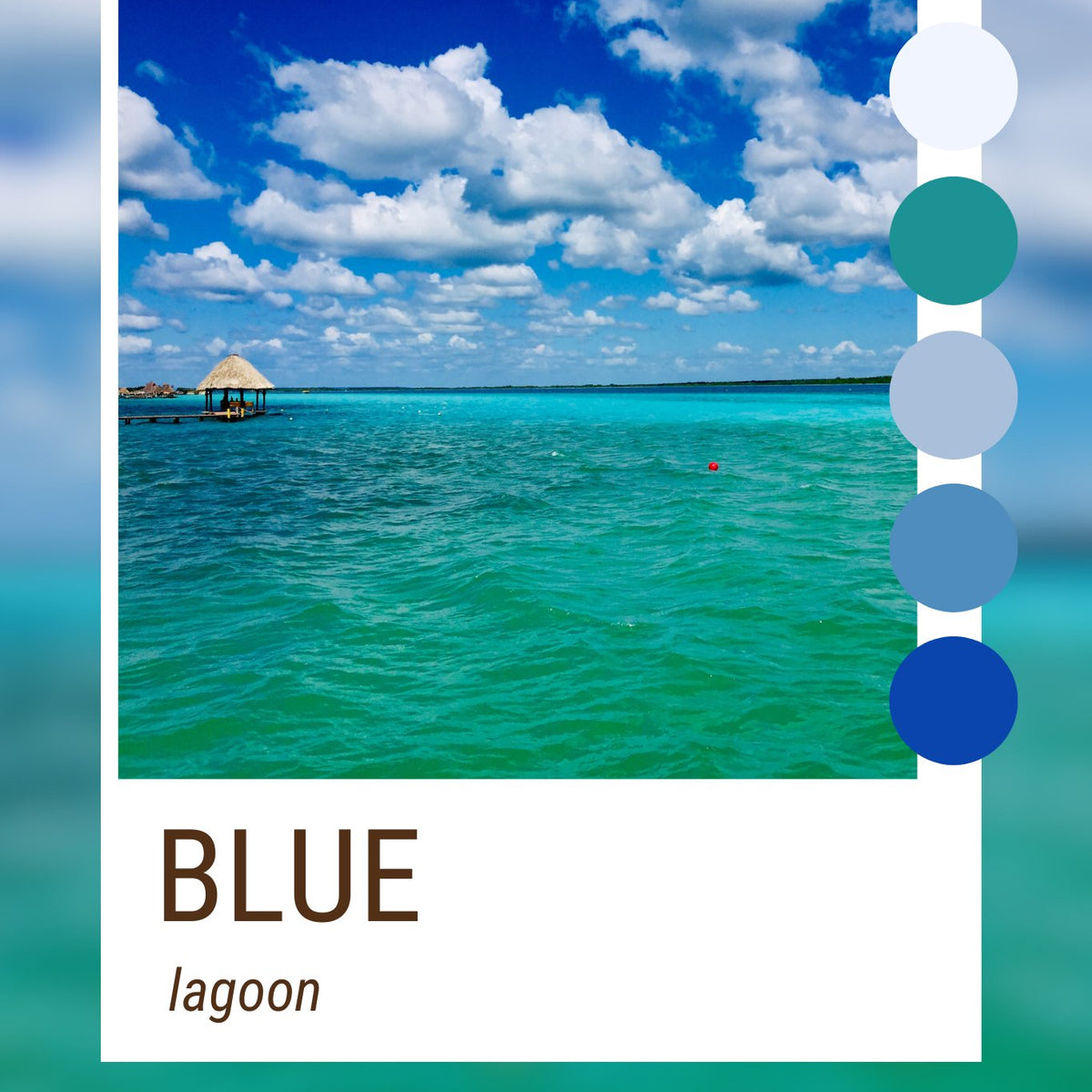 Blue Lagoon, Mystery Color Palette Box. – Boho Fabrics