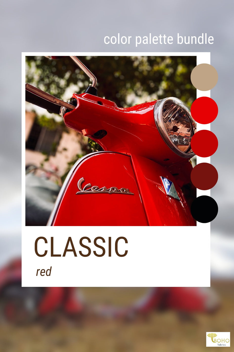 Classic Red, Mystery Color Palette Box. (Copy) – Boho Fabrics