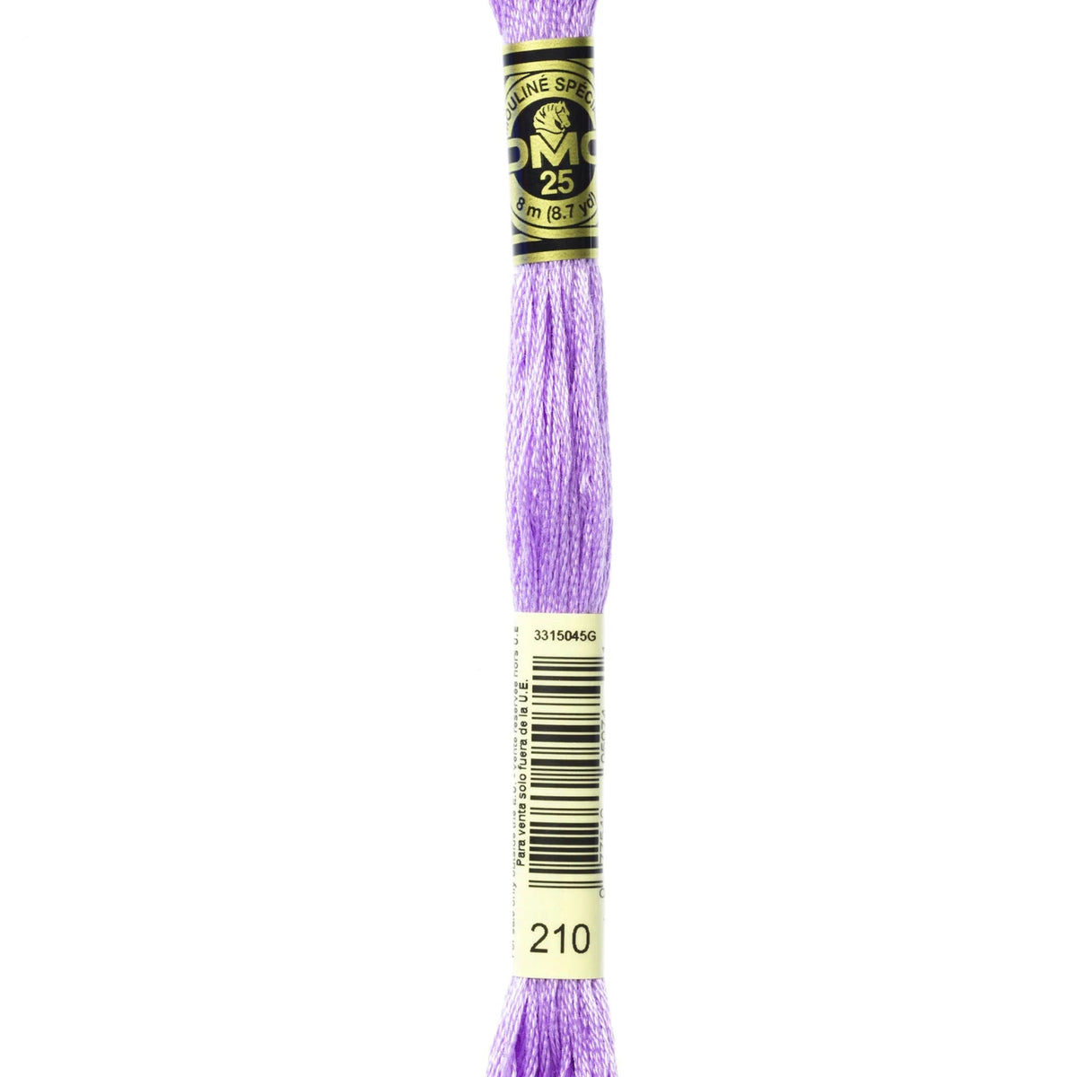 DMC 210 – Lavender - Medium – Embroidery Floss 6 Strand – Boho Fabrics