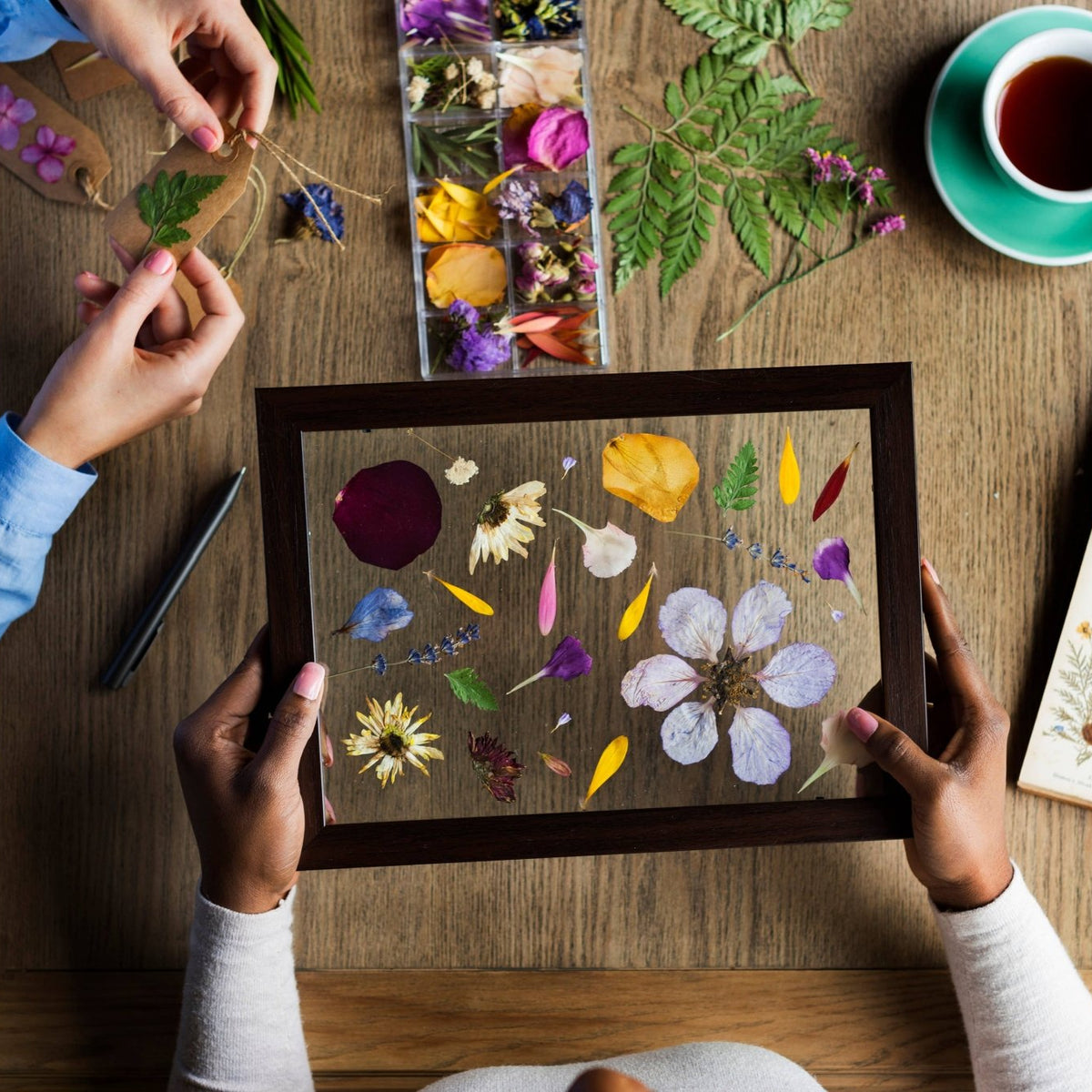 Flower Press and Floater Frame Kit – Boho Fabrics