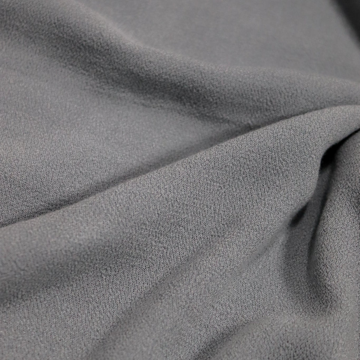 Last Cuts! Gray Prism, Rayon Pebble Crepe Woven – Boho Fabrics