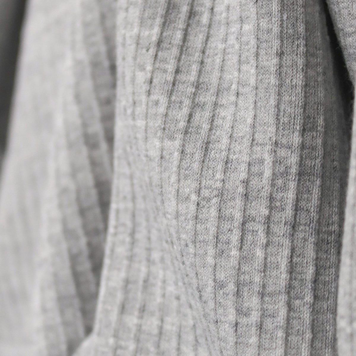 Gray Ruffle, Rib Knit Fabric – Boho Fabrics