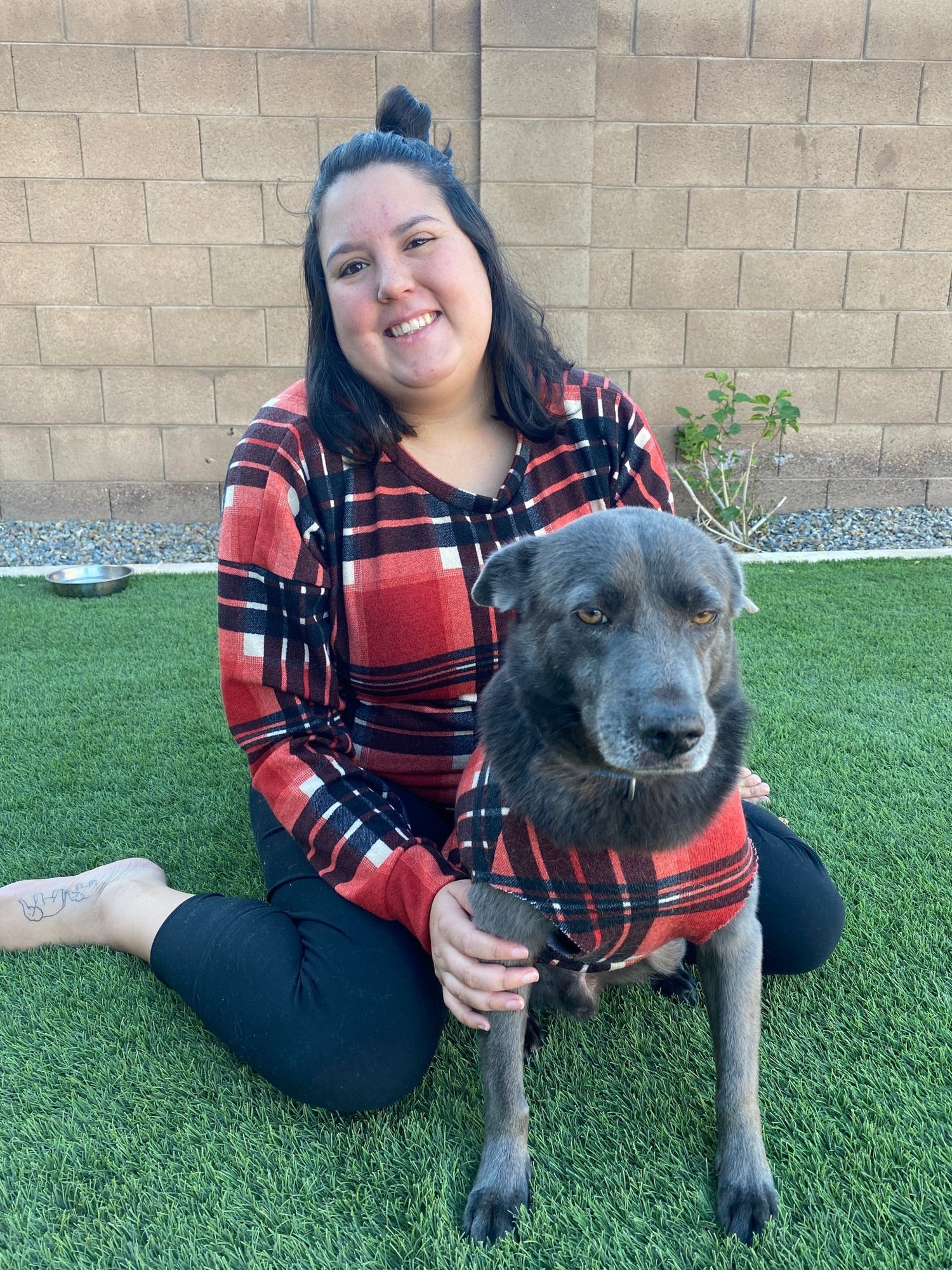 Madi Plaid! Red/Black Plaid Brushed Sweater Knit Fabric. PRSW-104 ...