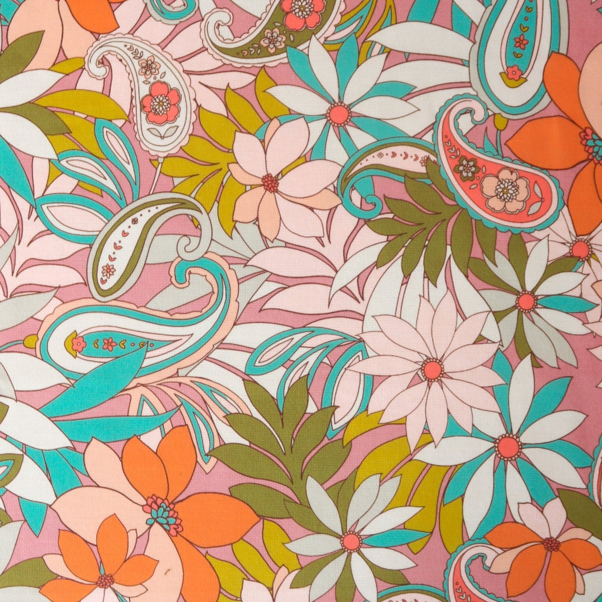 Malibu Waves Ponte Fabric - Order Fabric Online, Boho Fabrics