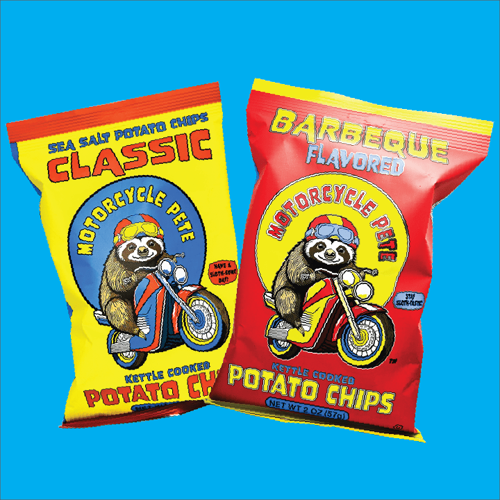 Motorcycle Pete 1/2 Classic & 1/2 BBQ Assortment(2 oz Bag) – Boho Fabrics