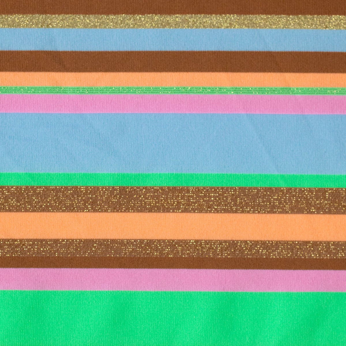 Palm Spring Stripes Athletic Knit Fabric - 9 oz - Boho Fabrics