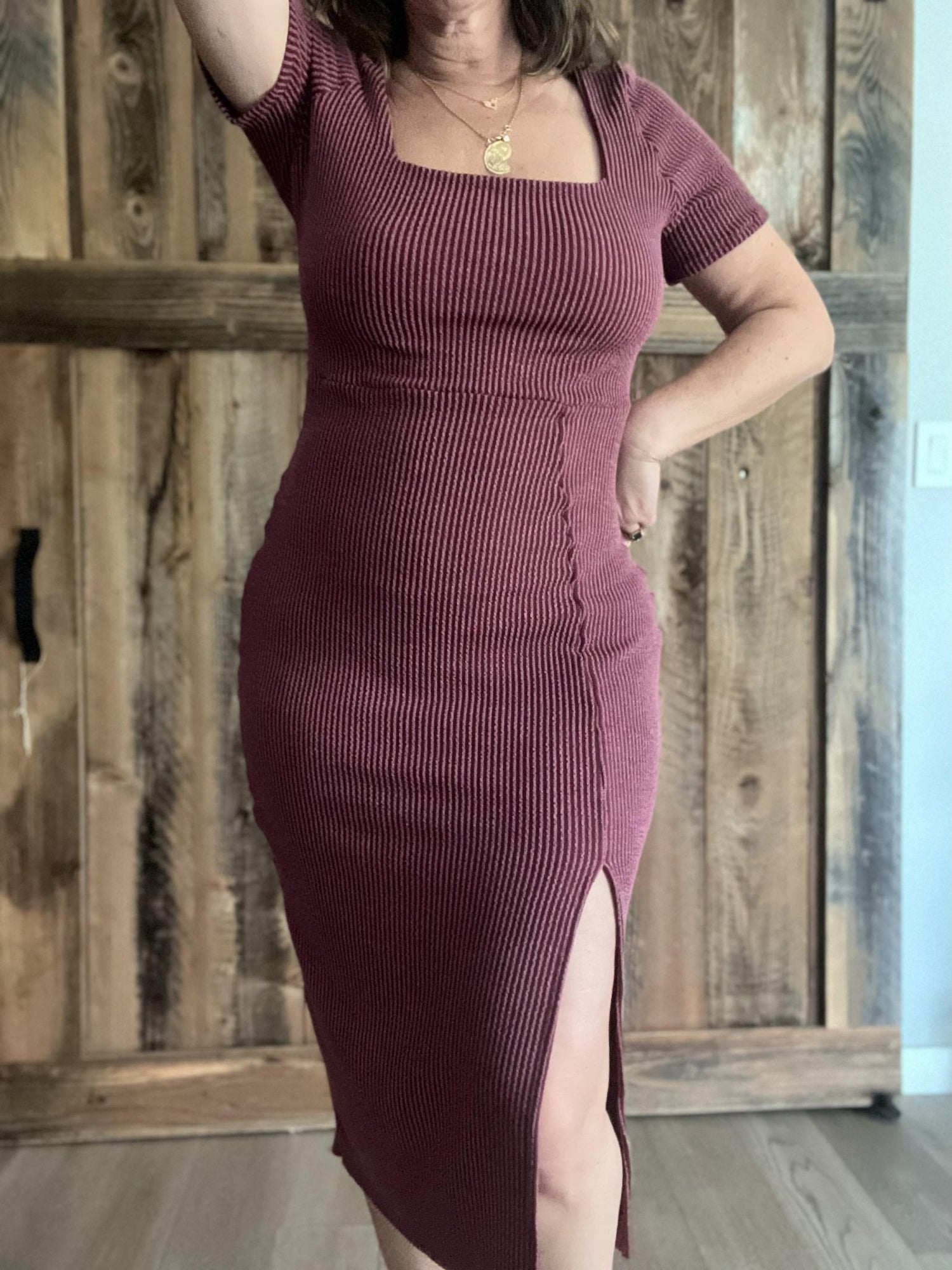 Raspberry 2-Tone, Rib Knit Fabric – Boho Fabrics