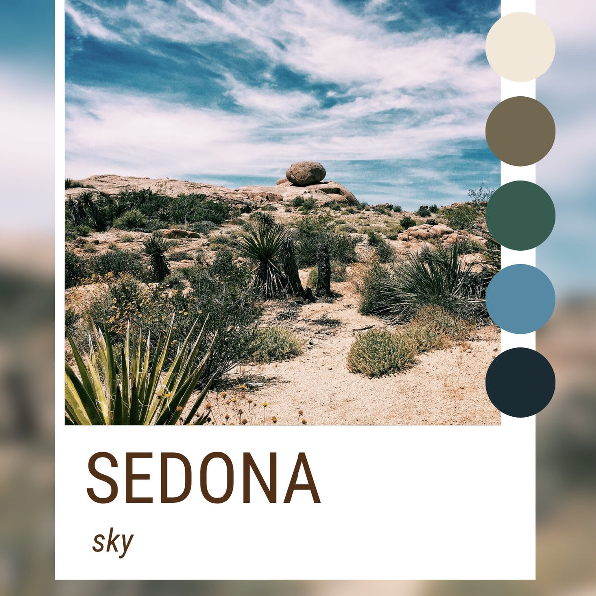 Sedona Sky, Mystery Color Palette Box. – Boho Fabrics