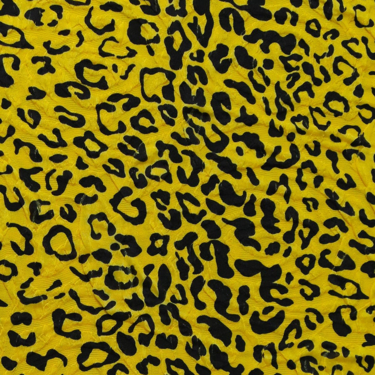 Yellow Cheetah Jacquard Knit. JQD-108 – Boho Fabrics